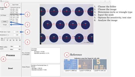 I Have Created A Matlab Program To Automatically Measure The Diameters And Periods Of Air Holes