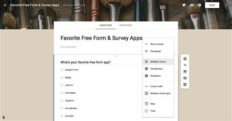 Google Spreadsheet Survey Form Intended For Google Forms Features Pricing Alternatives And