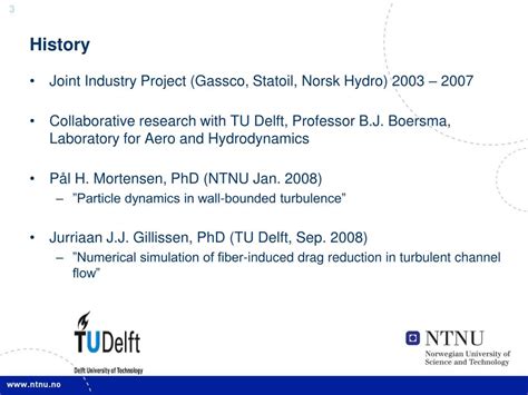 PPT Simulations Of Inertial Point Particles At NTNU PowerPoint Presentation ID