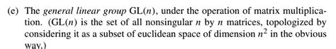 Solved Show That The Following Are Topological Groupse