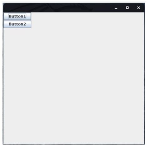 How To Create Buttons In Java Applications
