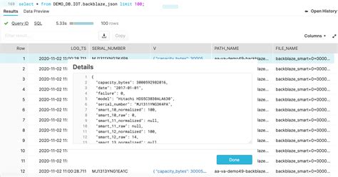 Snowflake Hybrid Relational Json Tables Big Data Dave