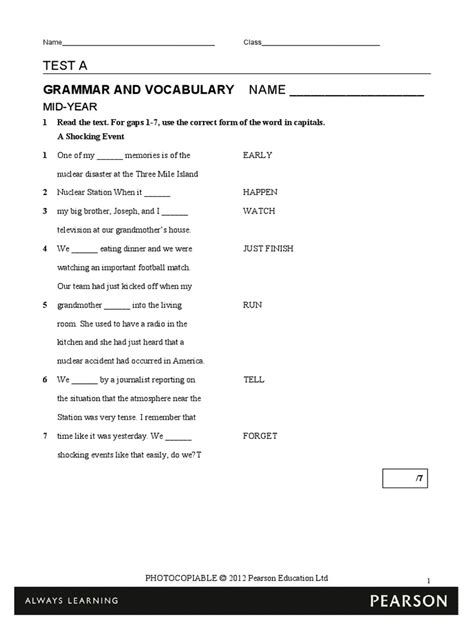 My Test A Pdf Linguistics