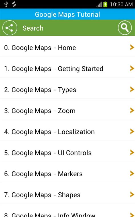Free Google Maps Tutorial APK for Android Download