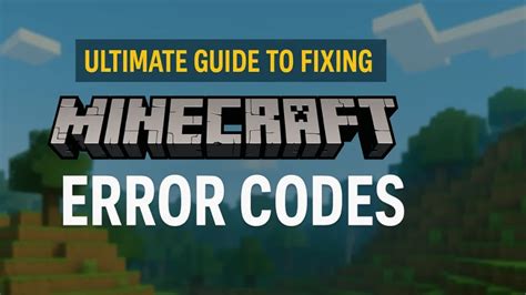 Minecraft Error Codes List And Fixes Java And Bedrock