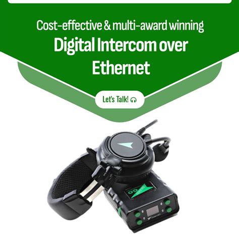 Discover Our Digital Wireless Intercom System Green Go Digital