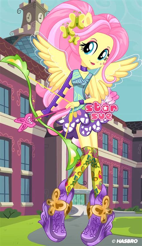 Mlpeg Friendship Games Fluttershy Archery Style Dress Up Game My
