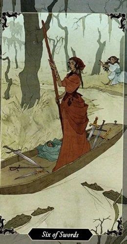 6 мечей Таро Темного леса Обучение таро Как научиться гадать Значение карт таро Таро