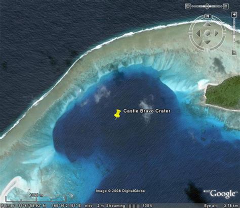 Castle Bravo Crater