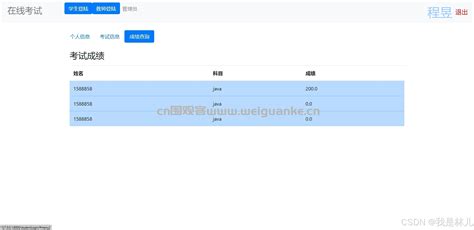 基于django实现的考试管理系统 django CSDN博客