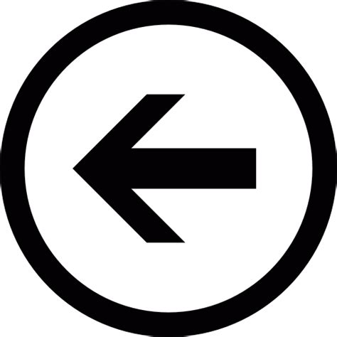 Left Arrow Button Free Arrows Icons