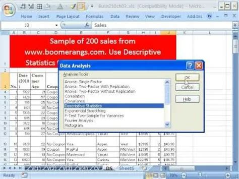 How To Use The Microsoft Excel Data Analysis Add In Microsoft Office WonderHowTo