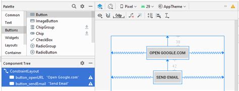 Example of implicit Android Intent, open a URL, send an email | o7planning.org
