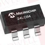 24LC64T I OT Memory IC By MICROCHIP TECHNOLOGY INC