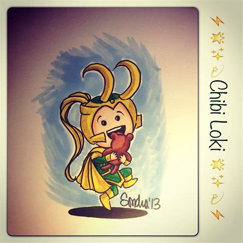Chibi Thor And Loki
