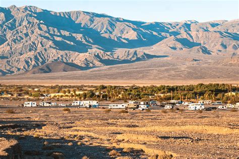 Sunset Campground In Furnace Creek California