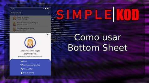 Como Usar O Bottom Sheet Kodular Youtube