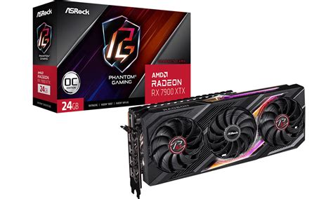 ASRock Radeon RX 7900 XTX Phantom Gaming OC 24GB GDDR6 - Karty ...