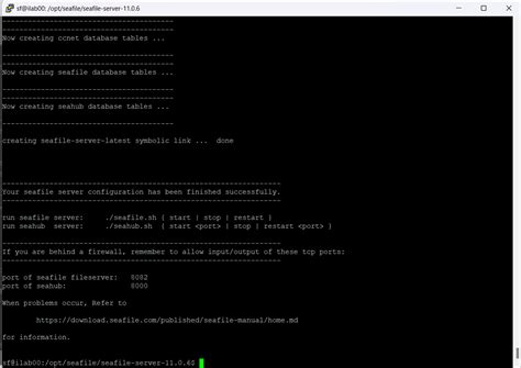 Установка Seafile 11 на Ubuntu 22 Internet