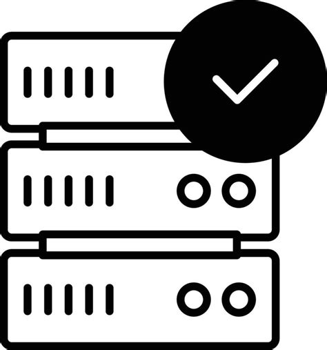 Server Selected Solid Glyph Vector Illustration 36577718 Vector Art At Vecteezy