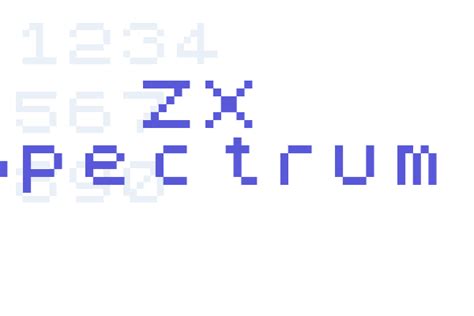 ZX Spectrum Font Free Download Now ZX Spectrum Font Free Download Now
