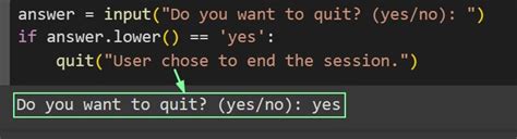 Exit Function In Python