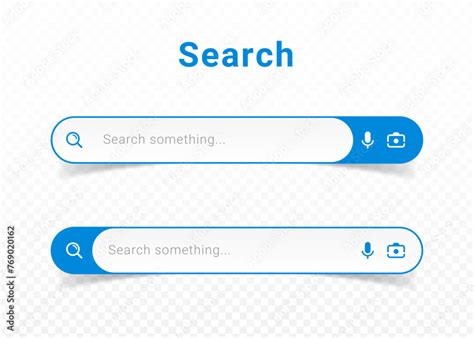 internet browser search bar frame search engine for ui ux design and