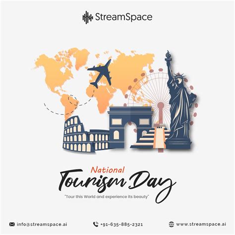 Streamspace Ai On Linkedin Nationaltourismday Explorediscoverconnect Wanderlust