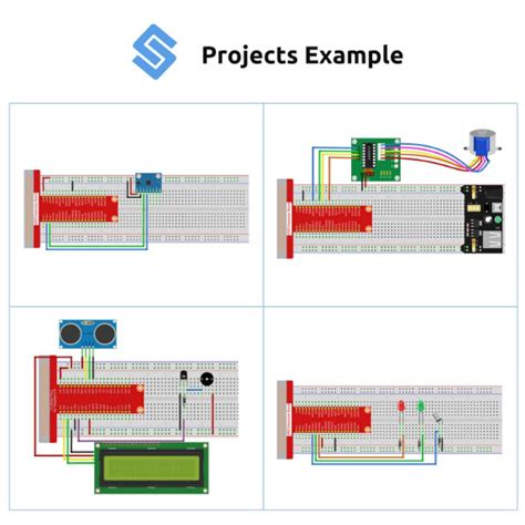 SunFounder Da Vinci Kit Raspberry Pi Starter Kit For Raspberry Pi Pages Detailed