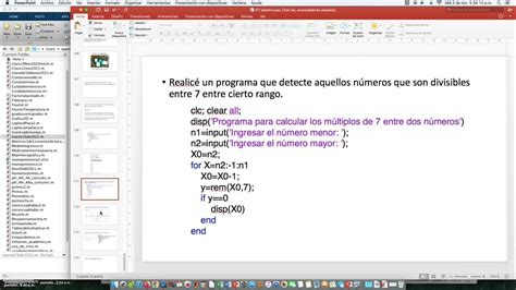 programación en matlab ciclo anidado un if dentro de un for youtube