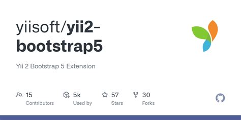 Github Yiisoftyii2 Bootstrap5 Yii 2 Bootstrap 5 Extension