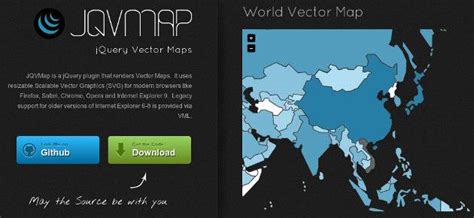 jqvmap jquery vector maps