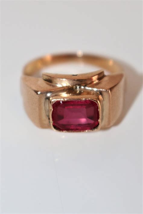 Proantic Verneuil Ruby Tank Ring