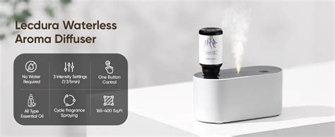 Waterless Diffuser For Essential Oil Scent Air Aromatherapy Diffuser