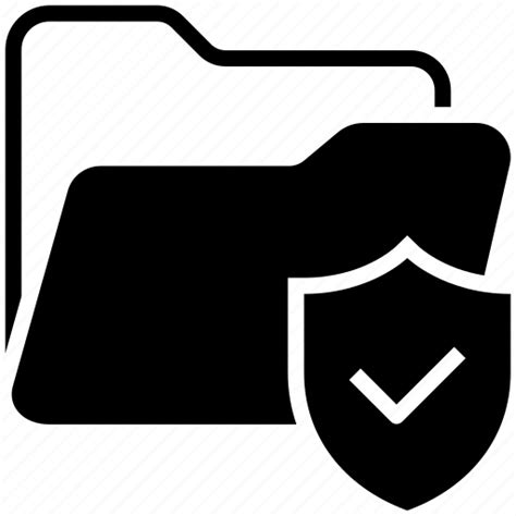 Folder File Document Data Format Shield Verified Icon Download On Iconfinder