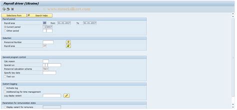 PC M CALC SAP Tcode Personalabrechnung Ukraine