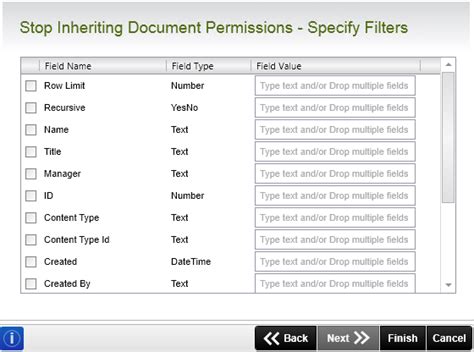 stop inheriting doc permissions