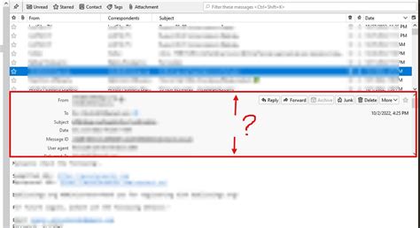 how to hide the panel r thunderbird