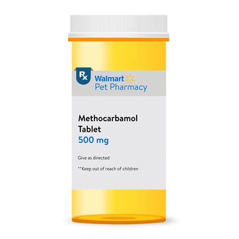 Methocarbam 500mg Tablet 1 Tablet Hsa Fsa Eligible