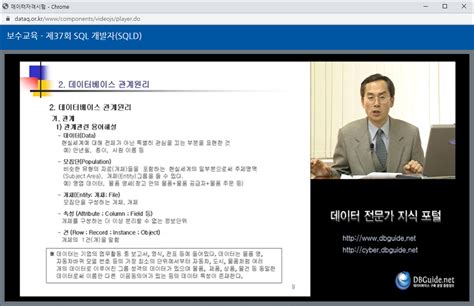 [자격증] sqld 보수교육 유효기간 영구 갱신