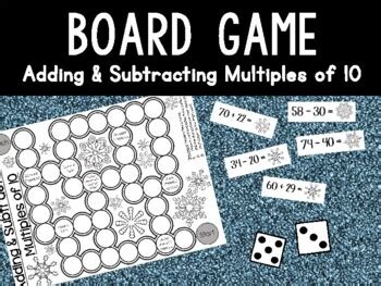 Add Subtract Multiples Of 10 Game By Peak And Prosper TPT