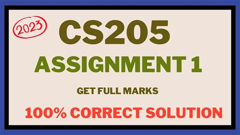 CS Assignment Solution Fall YouTube