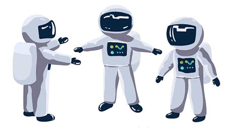 우주 비행사 만화 벡터 아이콘 그림의 집합입니다 과학 기술 아이콘 개념 격리 프리미엄 벡터 플랫 만화 스타일 과학에 대한 스톡 벡터 아트 및 기타 이미지 Istock