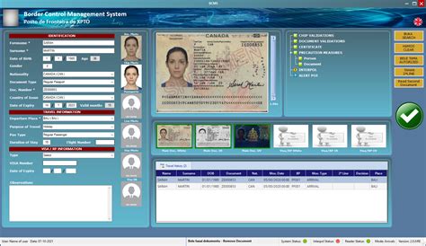 Border Control Management System