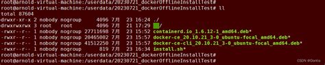 Ubuntu Docker离线安装docker（deb包方式）（成功）（附卸载方法）ubuntu 离线安装docker Csdn博客