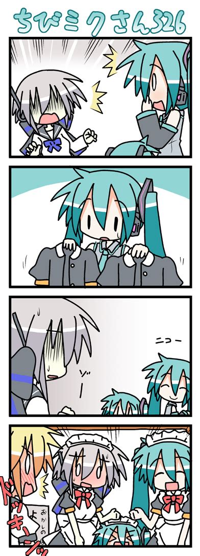 hatsune miku kagamine len yowane haku and chibi miku vocaloid