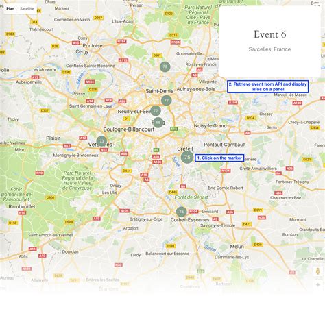 Bind Click Event On A Custom Google Map Marker VUE JS Stack Overflow