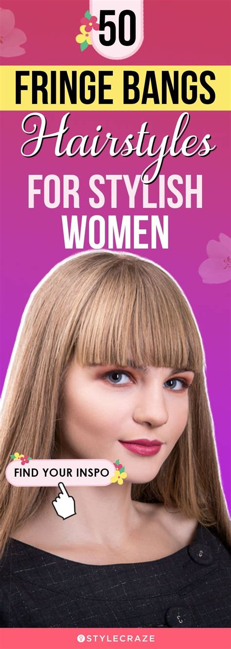 Fringe Bangs Hairstyles 52 Trendy Styles To Try In 2025 Fringe Bangs