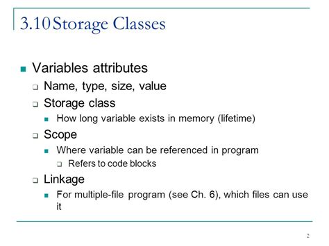 1 lecture 3 part 2 storage classes scope and recursion ppt download