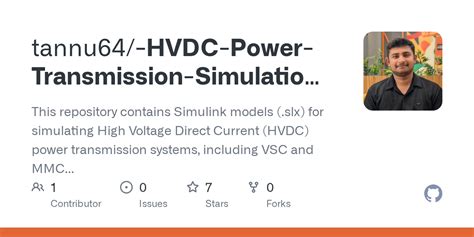 Github Tannu64 Hvdc Power Transmission Simulation Models This Repository Contains Simulink